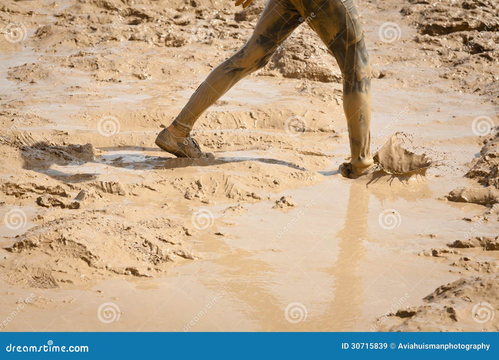 Muddy Splash stock image. Image of happiness, competition - 30715839