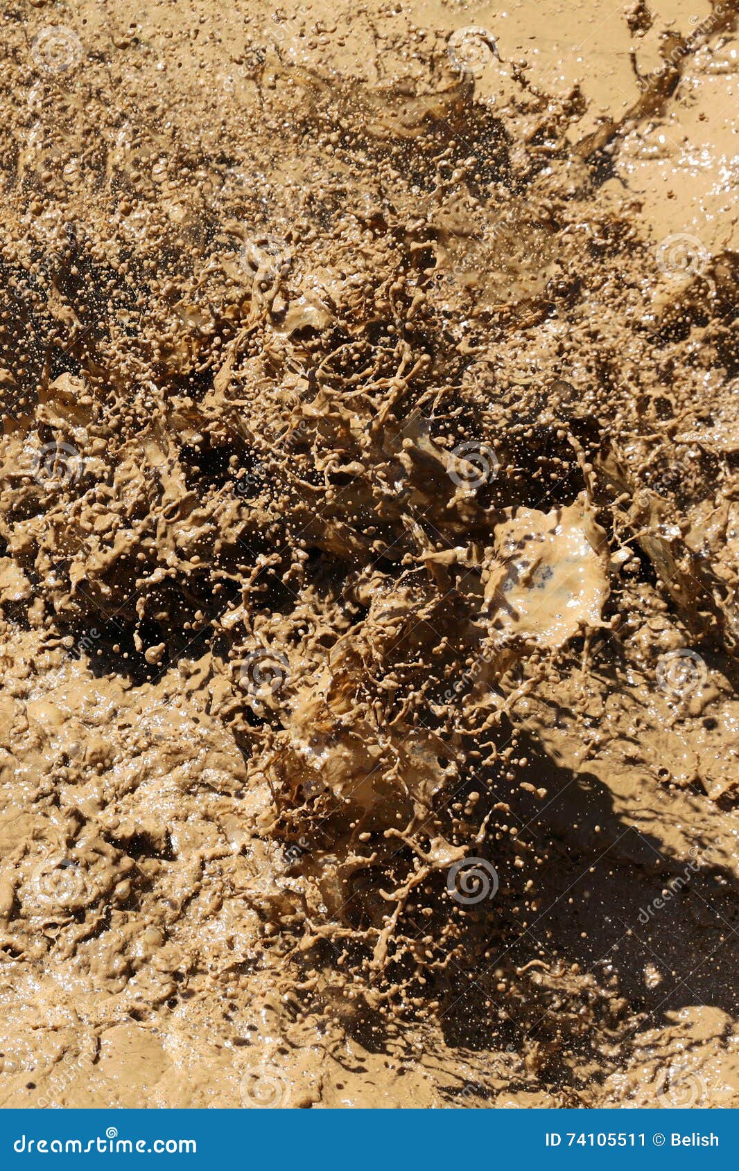 Muddy water close up stock image. Image of soaked, rainy - 74105511