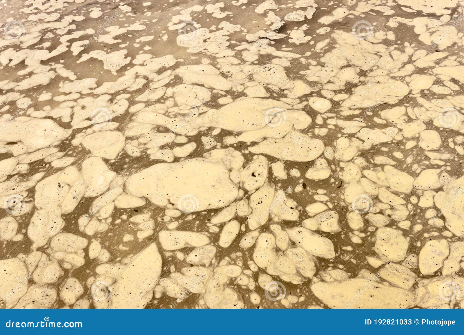 Foam On Muddy Water - Seamless Texture Royalty-Free Stock Image ...