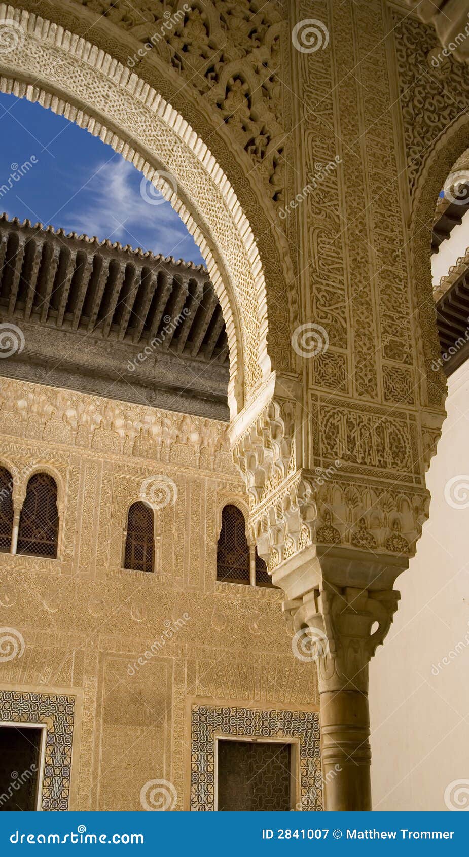 Mudejar Arch Stock Image | CartoonDealer.com #2841007