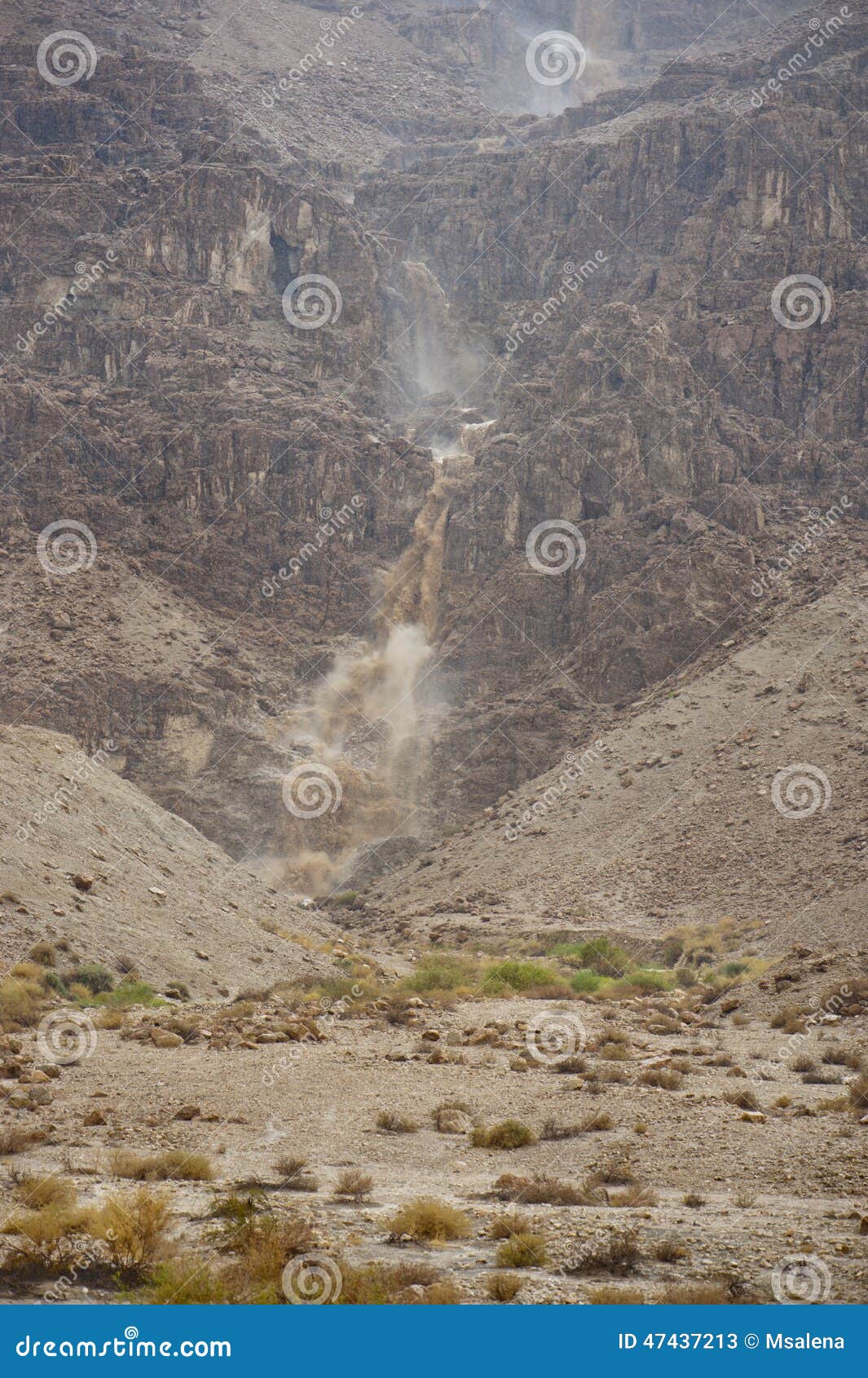Mudflow Starting stock image. Image of danger, nature - 47437213