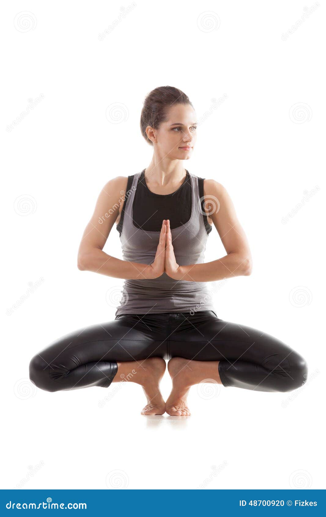 Mudra y Asana foto de archivo. Imagen de hembra, coche - 48700920