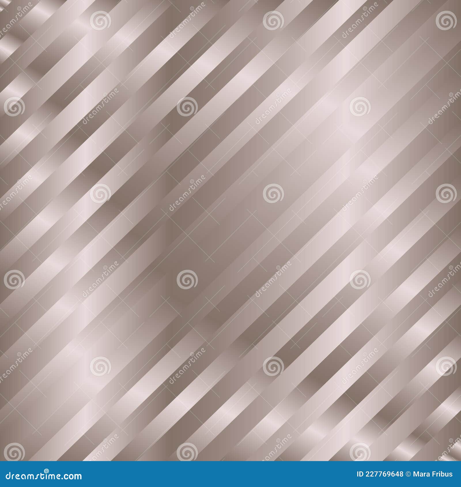 Mued Bronze Metal Gradient Diagonal Stripes Background Stock Vector ...