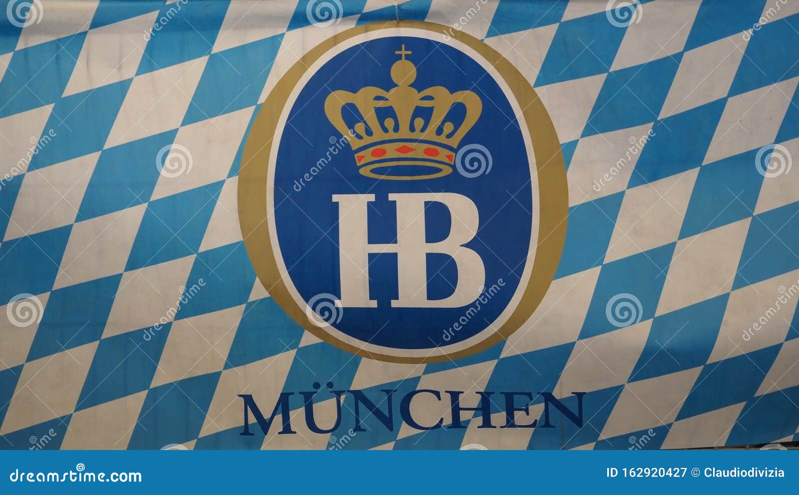 MUENCHEN - OCT 2019: Hofbraeu Sign Editorial Photography - Image of ...