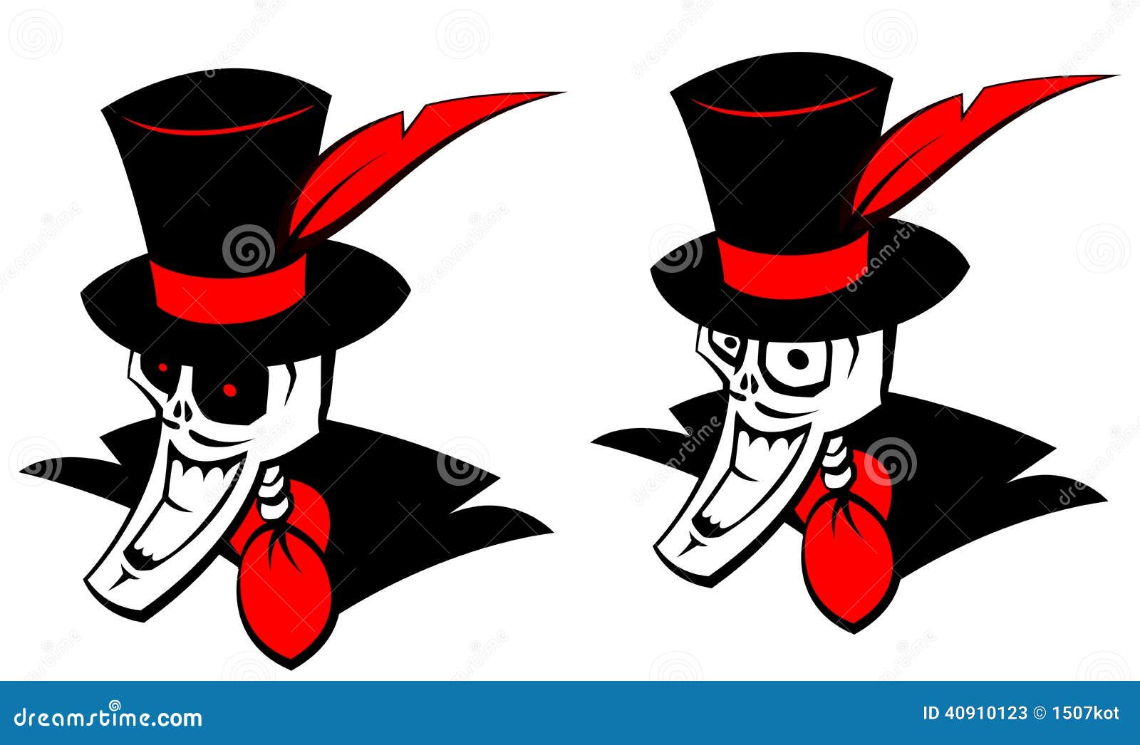 Muerte De Risa En El Cilindro Ilustración del Vector - Ilustración de ...