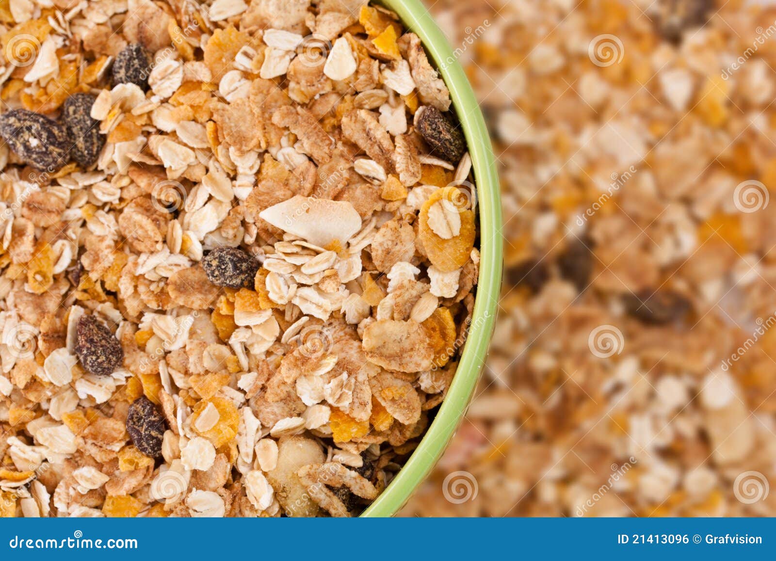 Muesli stock photo. Image of cereal, edible, bowl, milk - 21413096