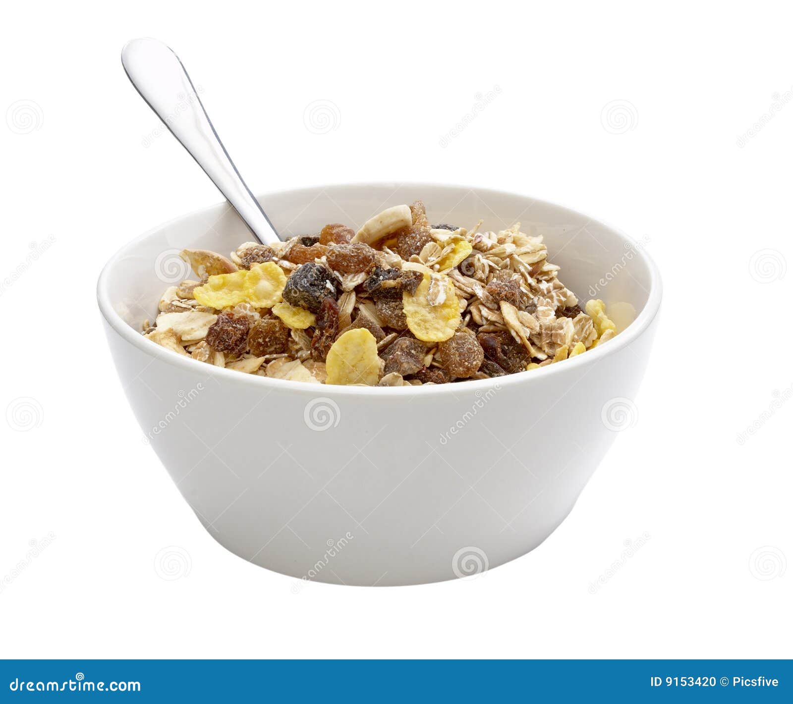 Muesli dish stock photo. Image of gastronomy, delicious - 9153420