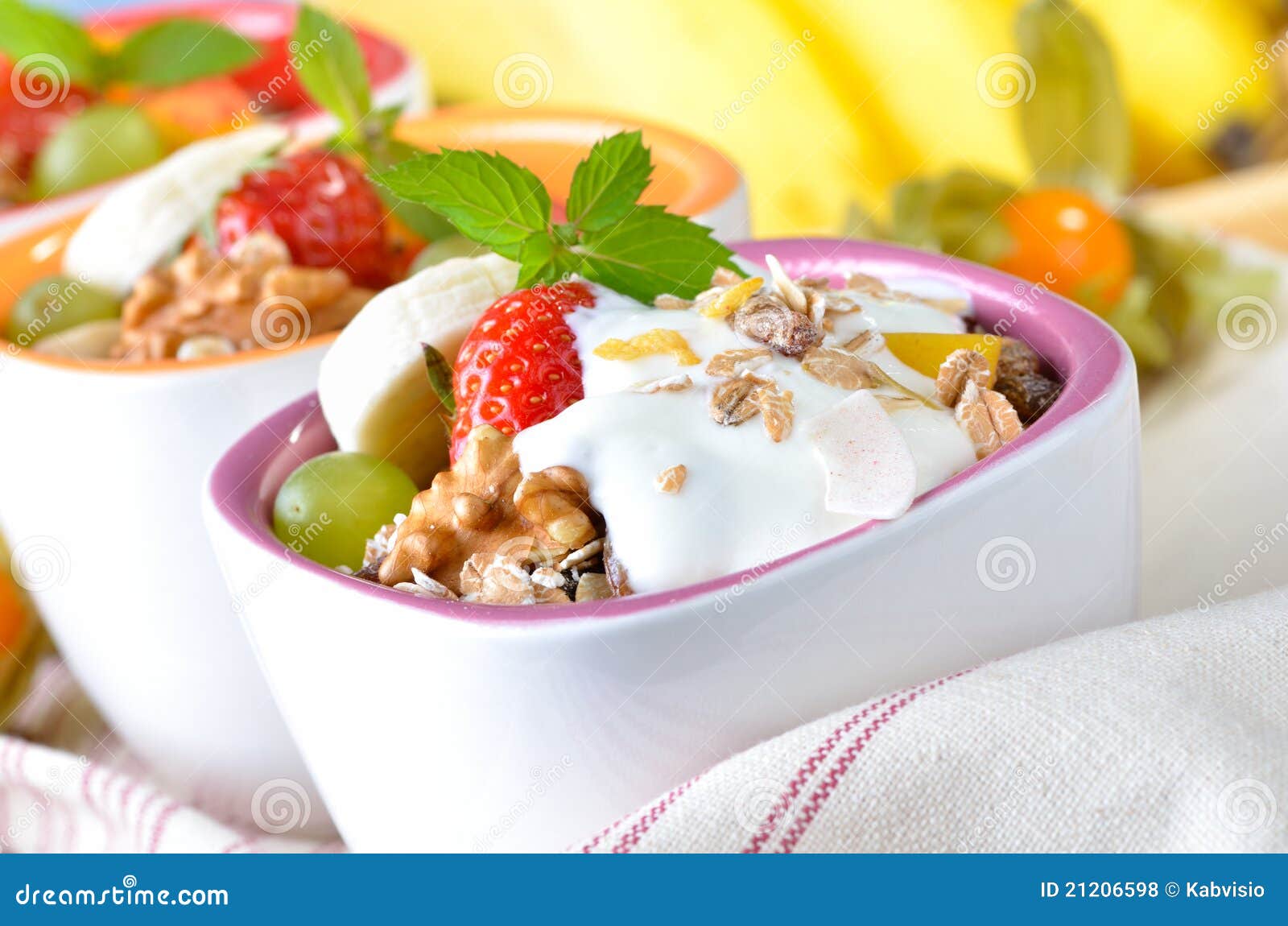 Muesli With Yogurt And Fruit at David Carstens blog