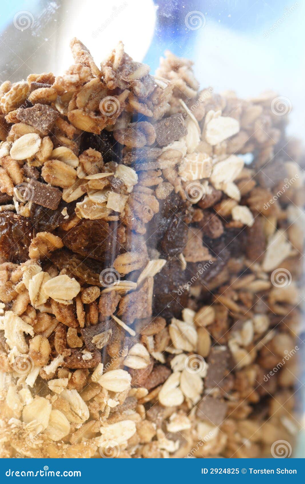 Muesli glass stock image. Image of flakes, kernels, glass - 2924825