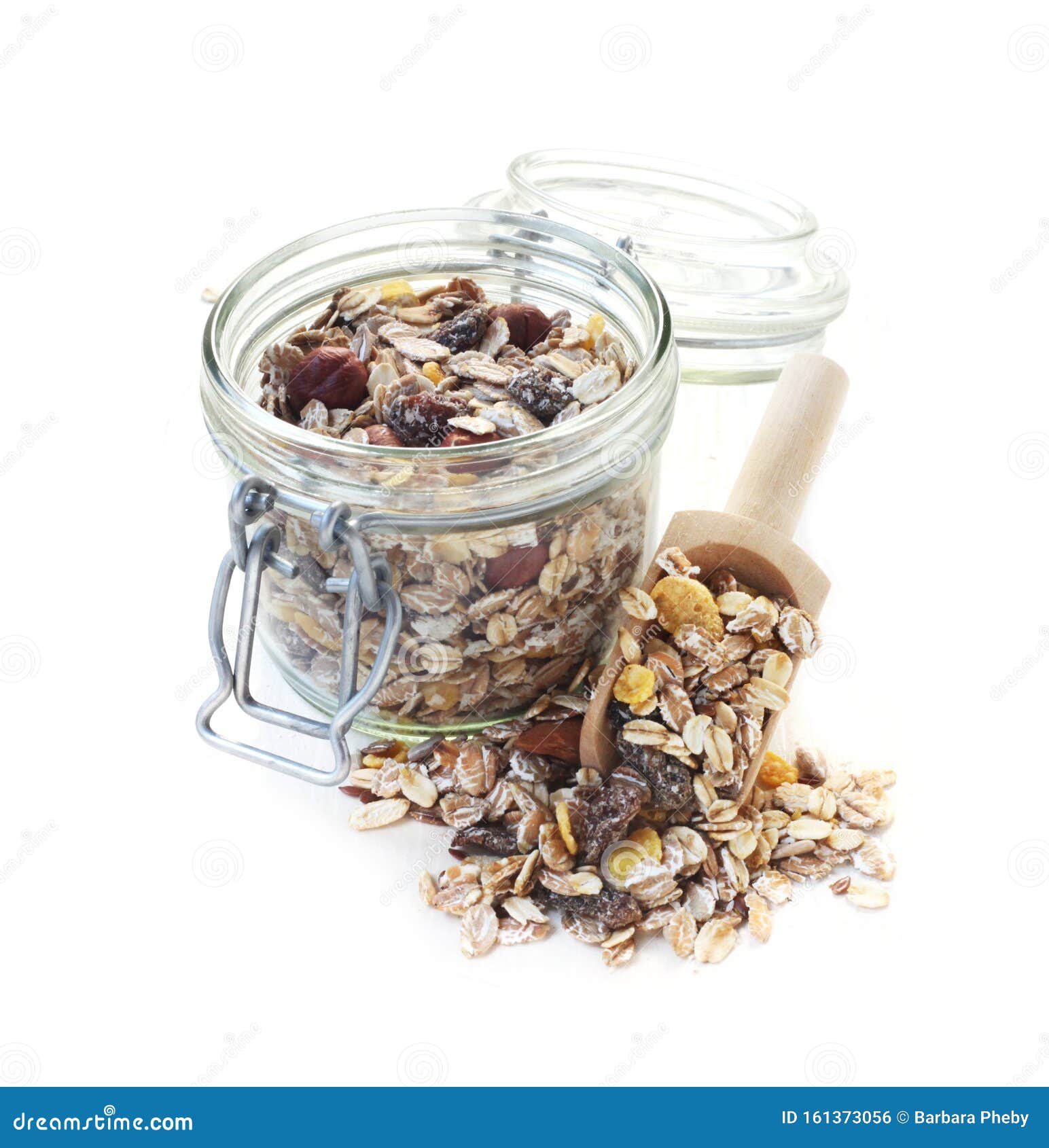 Muesli stock photo. Image of food, eating, diet, healthy - 161373056