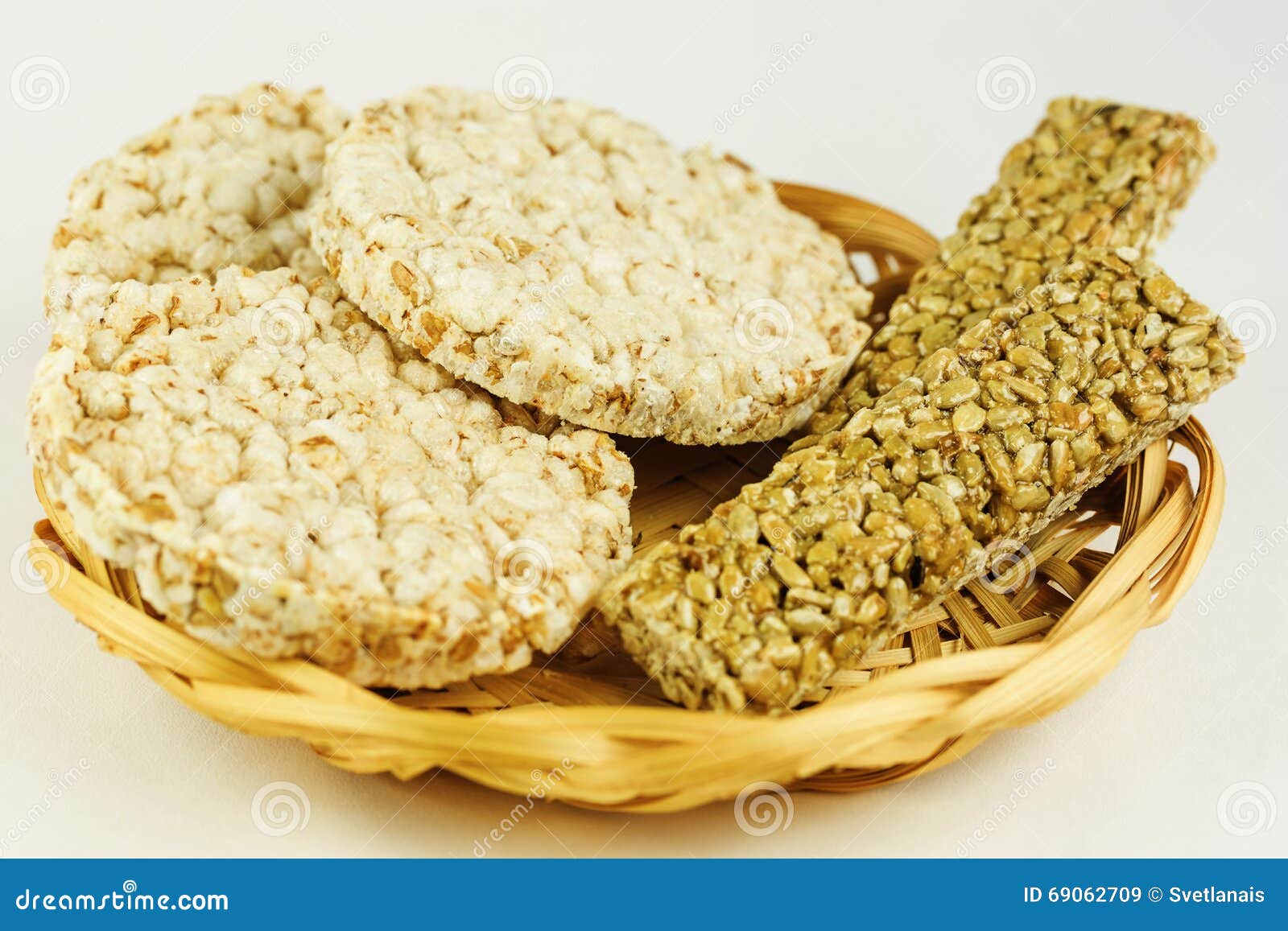 Muesli Two Types in a Basket Stock Image - Image of protein, healthy ...