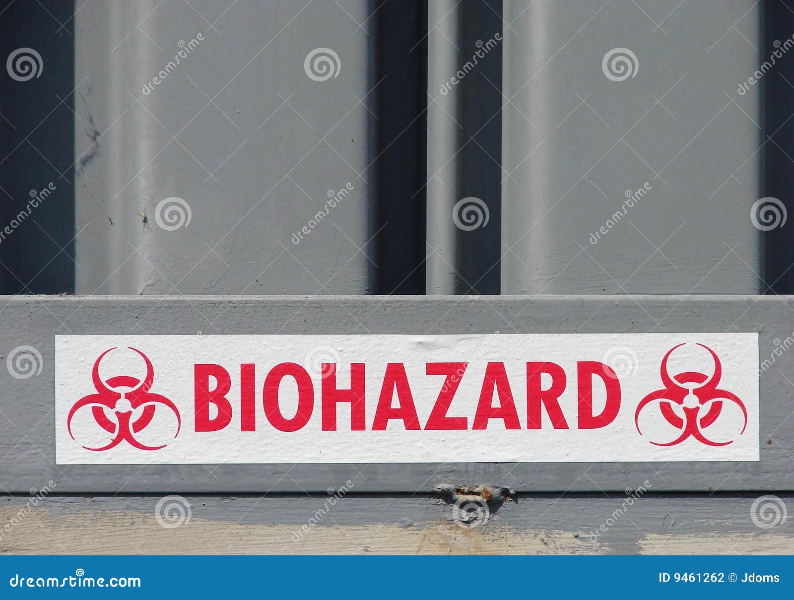 Muestra de Biohazard foto de archivo. Imagen de muestra - 9461262