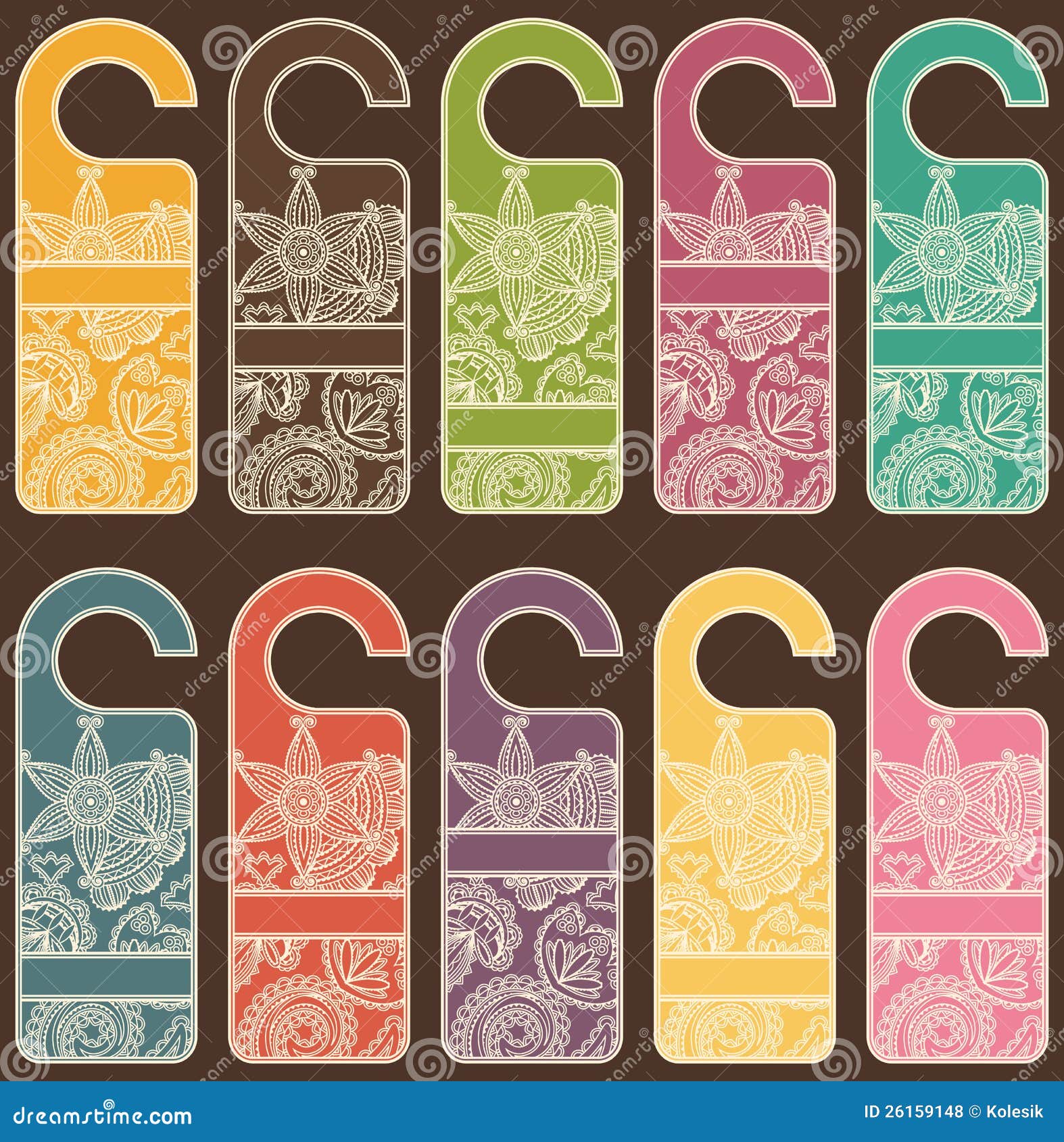 Muestra de la percha ilustración del vector. Ilustración de relaje ...