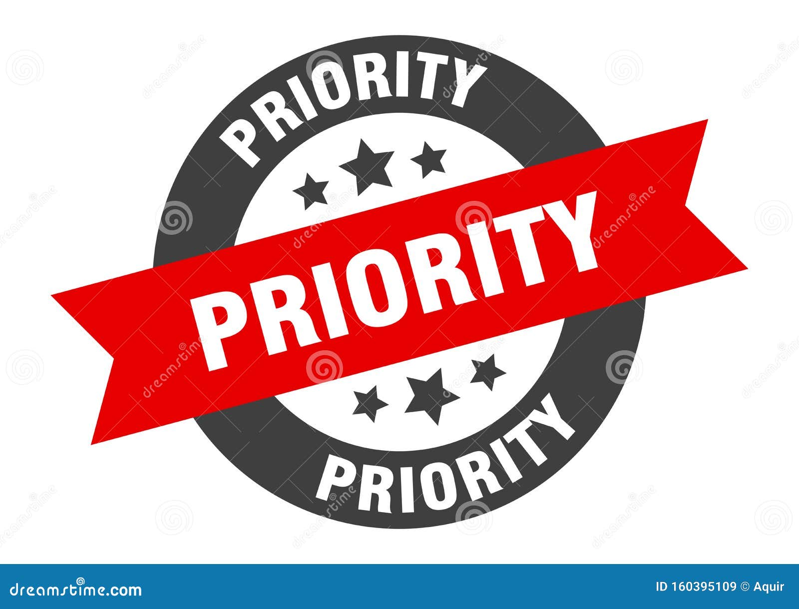 Muestra de la prioridad ilustración del vector. Ilustración de modelo ...
