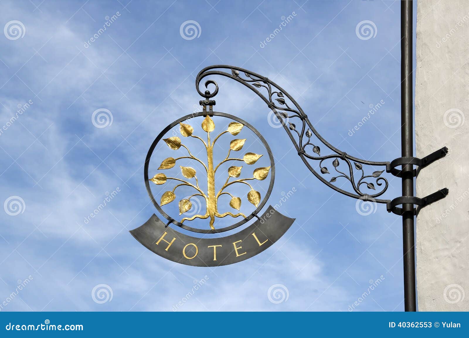 Muestra del hotel imagen de archivo. Imagen de texto - 40362553