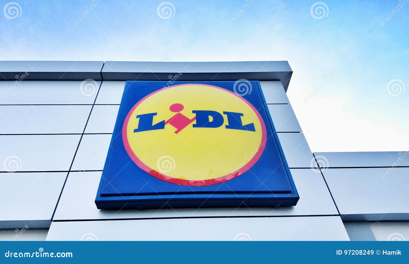 Muestra Del Logotipo De Lidl Imagen de archivo editorial - Imagen de ...