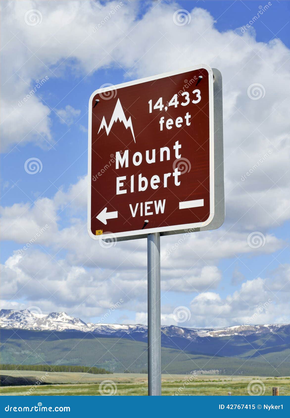 Muestra Del Monte Elbert, Colorado Imagen de archivo - Imagen de ...