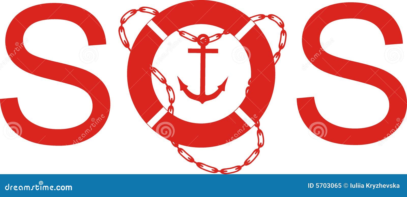 Muestra el SOS stock de ilustración. Ilustración de acceso - 5703065