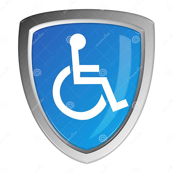 Muestra lisiada stock de ilustración. Ilustración de accesibilidad ...