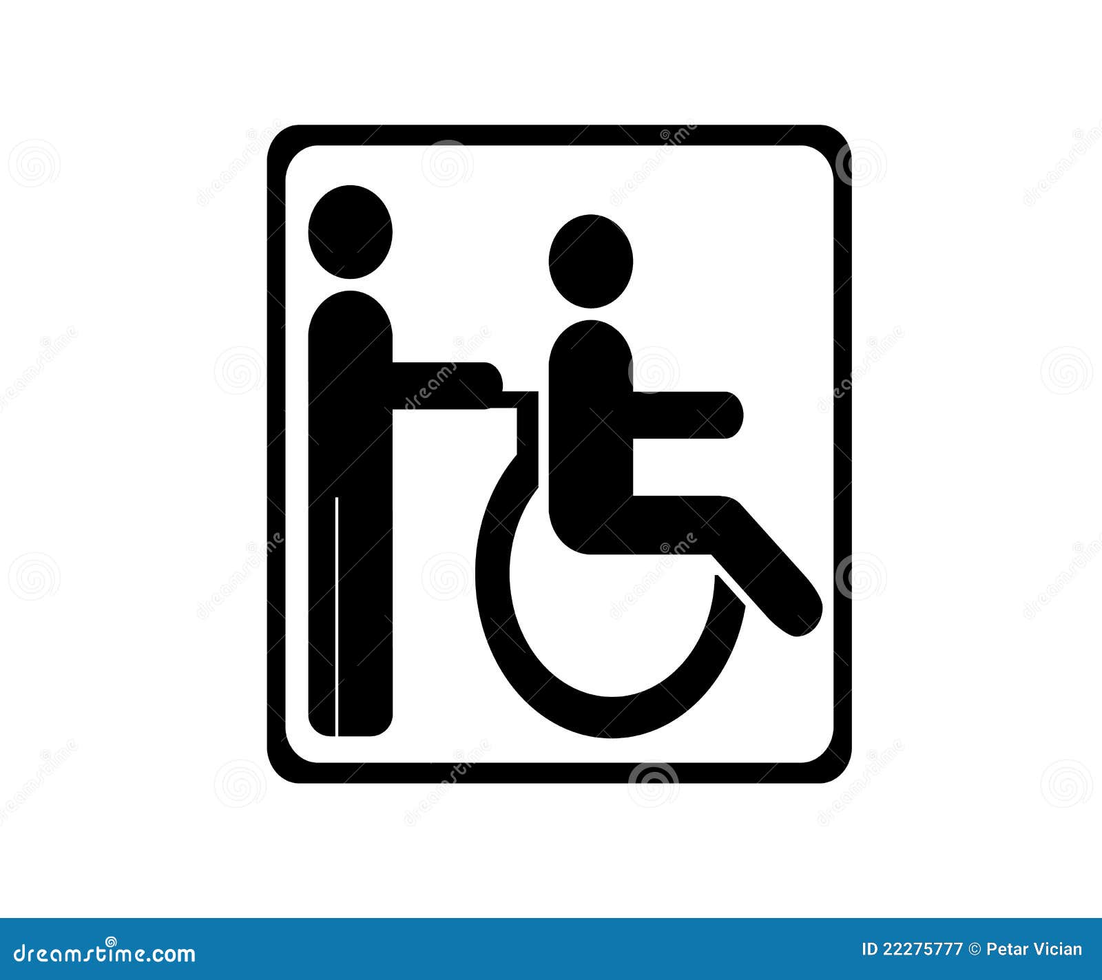 Muestra lisiada del icono stock de ilustración. Ilustración de icono ...