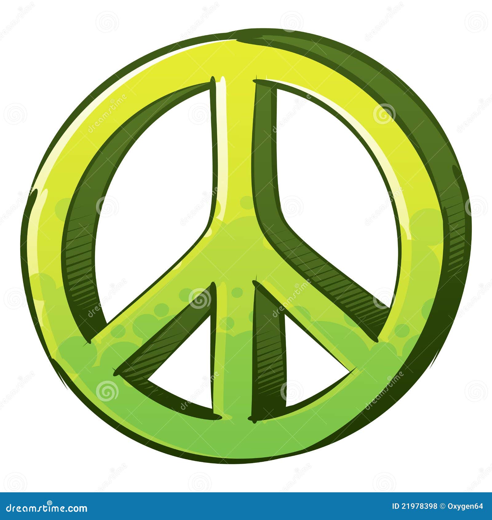 Muestra pacifista ilustración del vector. Ilustración de estilo - 21978398