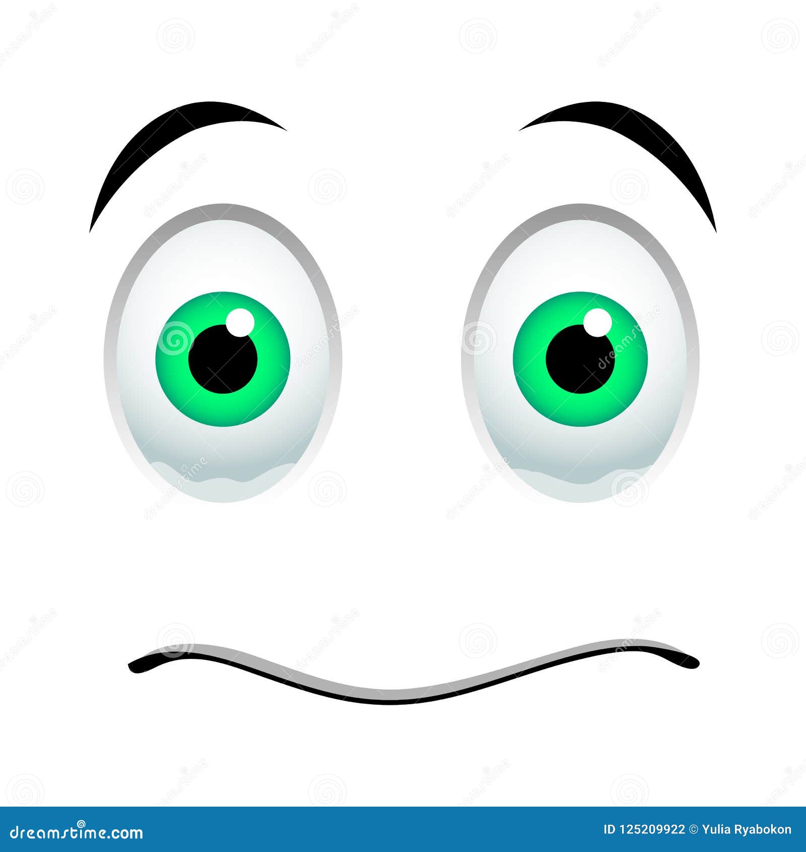 Muestra Pasmada Del Emoticon Stock de ilustración - Ilustración de ...