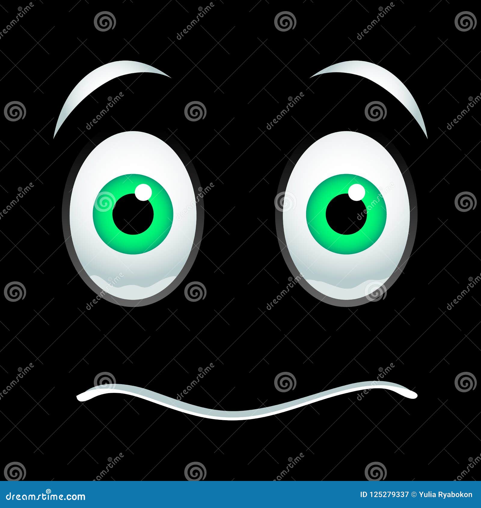 Muestra Pasmada Del Emoticon Stock de ilustración - Ilustración de ...