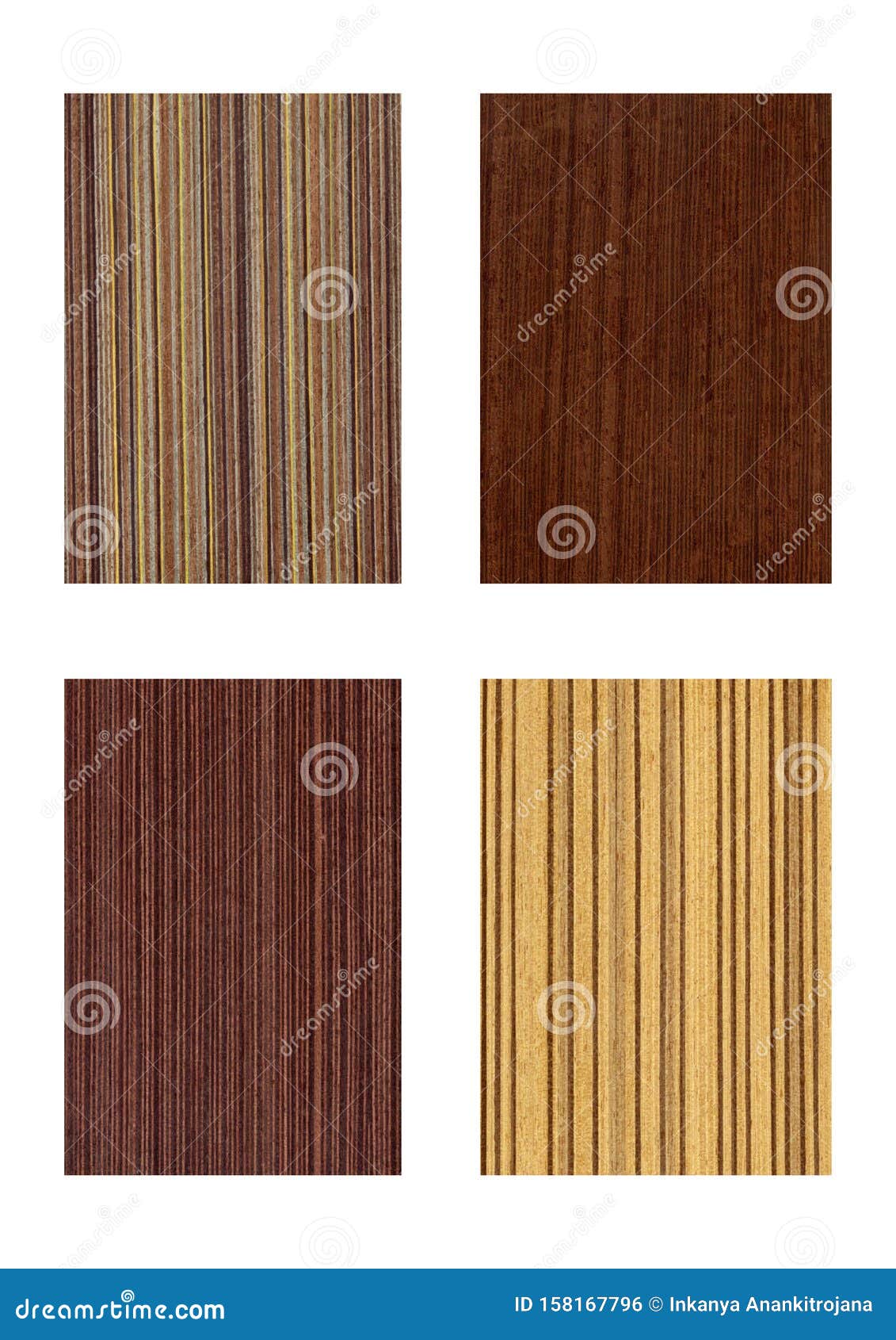 Muestras De Madera Barnizada Aisladas Sobre Fondo Blanco Foto de ...