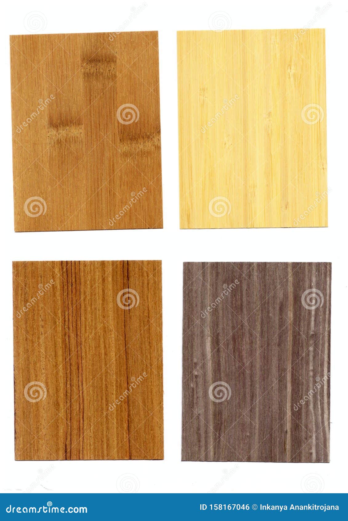 Muestras De Madera Barnizada Sobre Fondo Blanco Foto de archivo ...