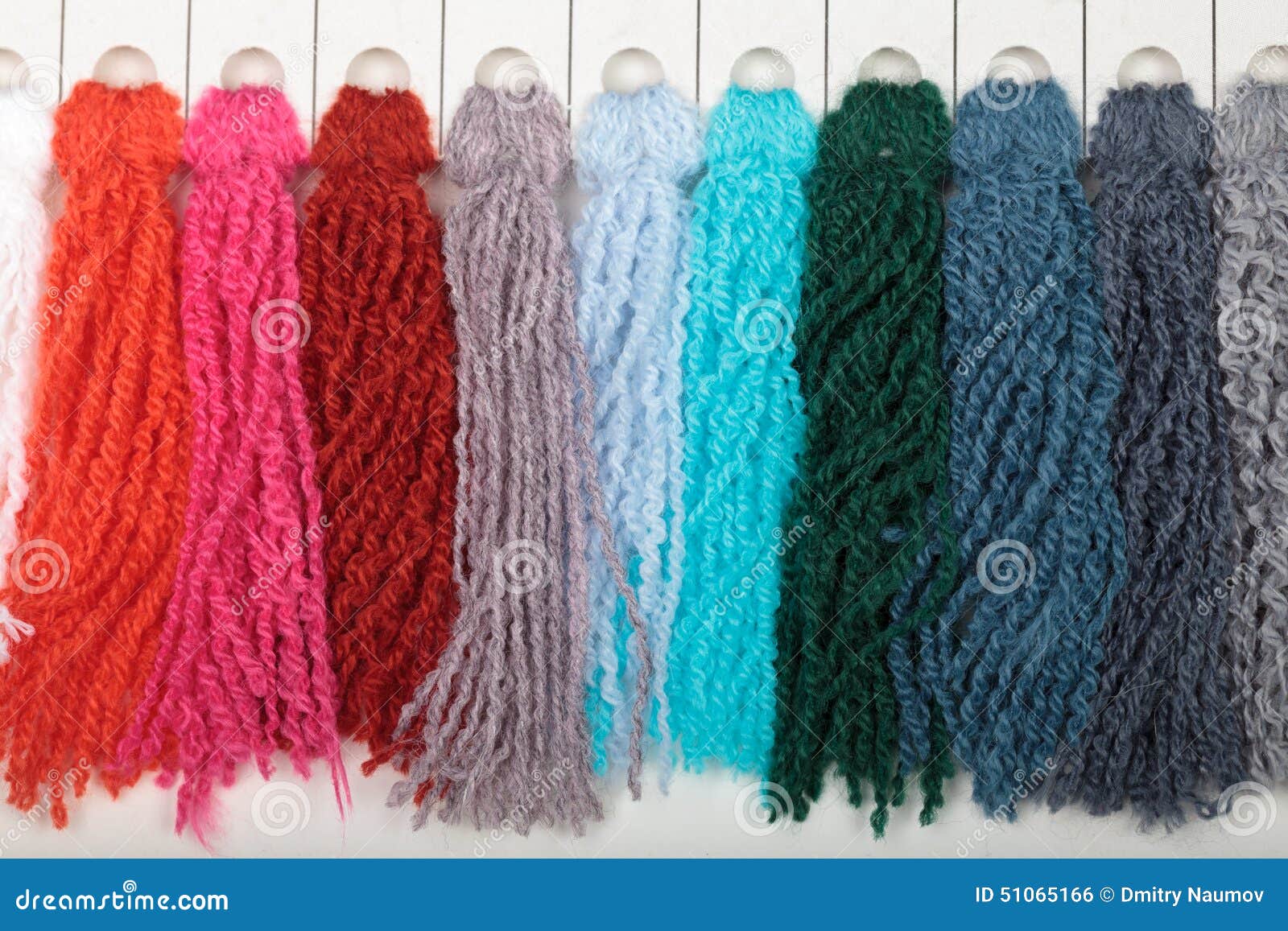 Muestras Del Color Del Hilo Foto de archivo - Imagen de colores ...