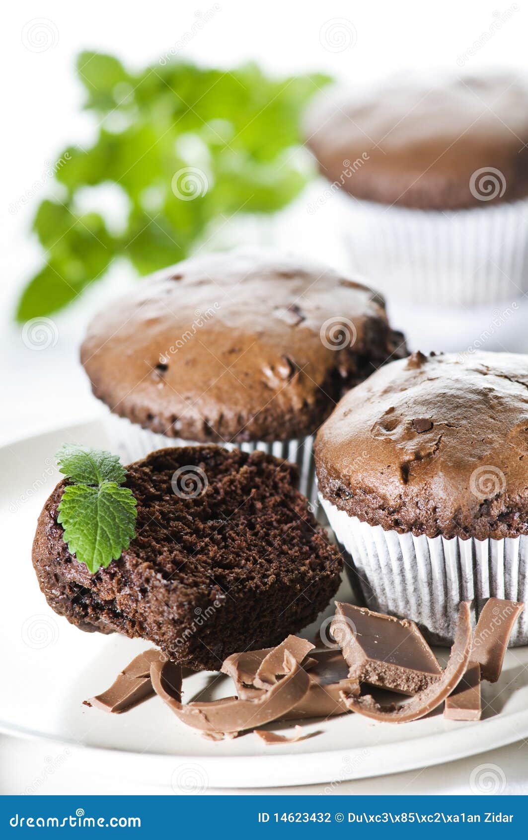 Muffin stock photo. Image of pastry, delicious, temptation - 14623432