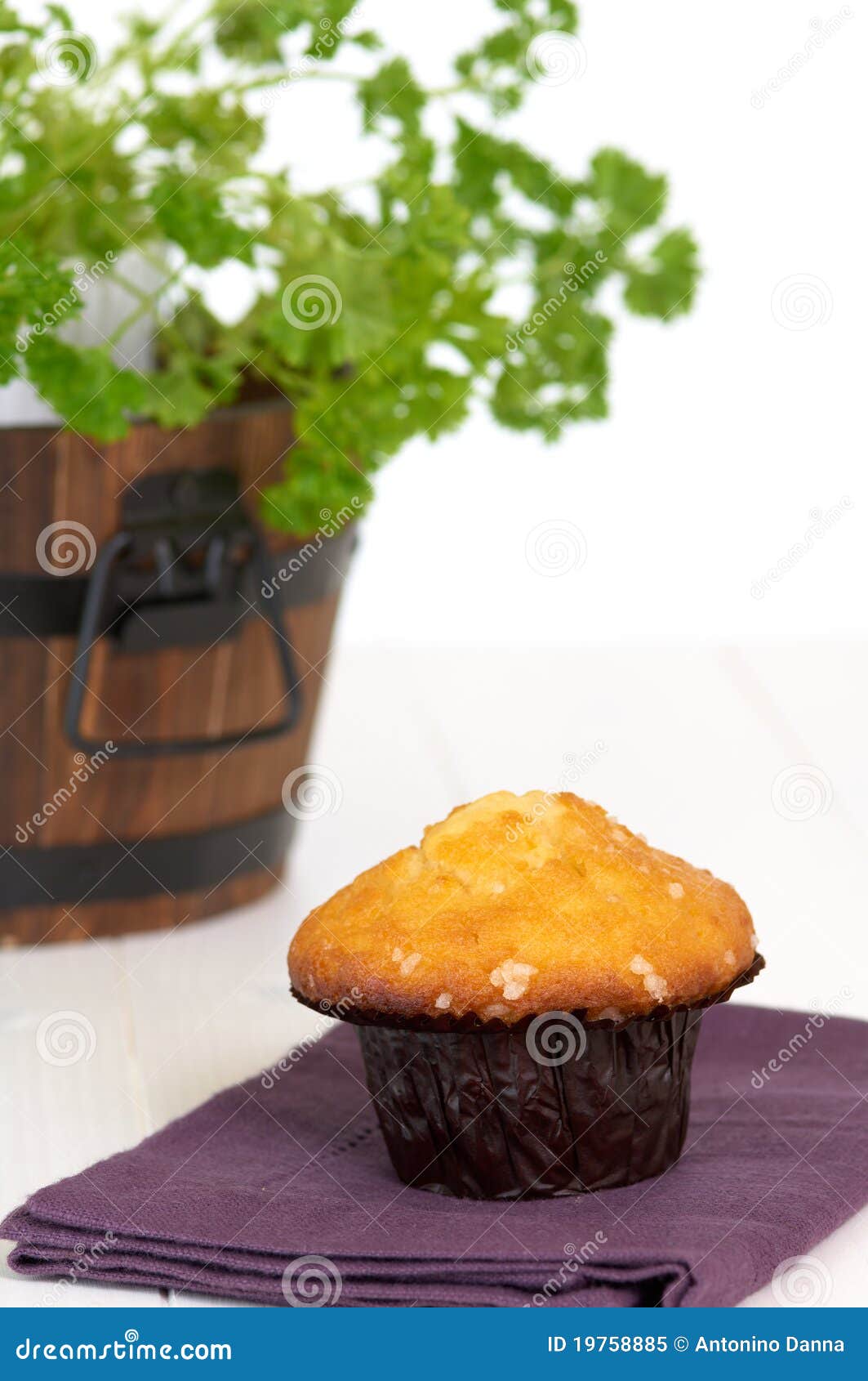 Muffin stock image. Image of sugar, tasty, cake, food - 19758885