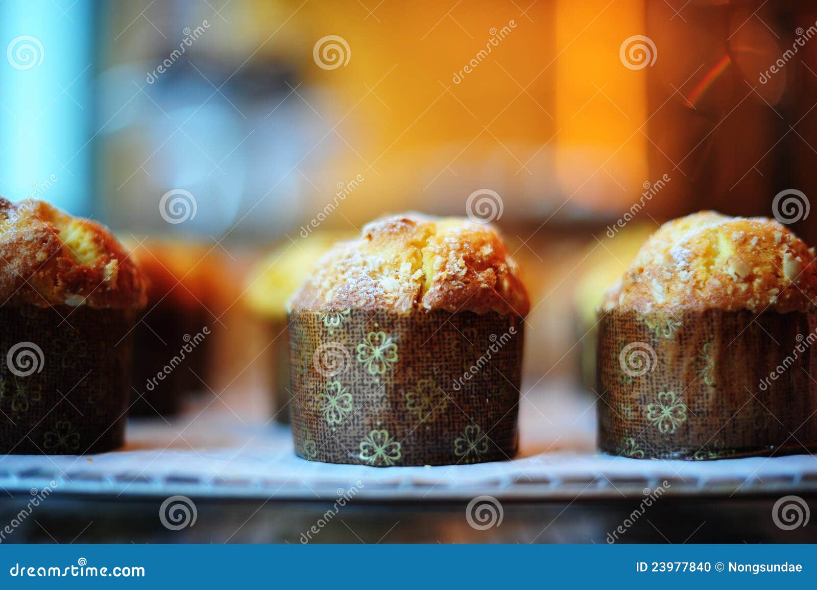 Muffin stock photo. Image of dessert, appetite, decorated - 23977840