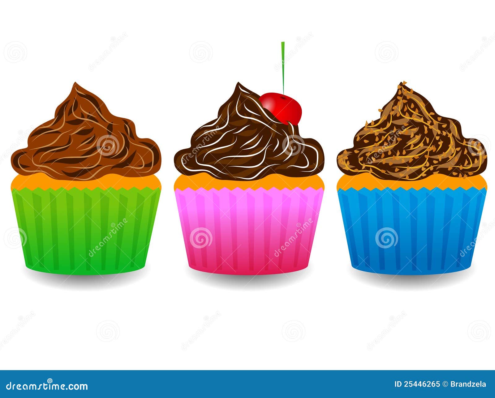 Muffin stock vector. Illustration of delicious, baker - 25446265