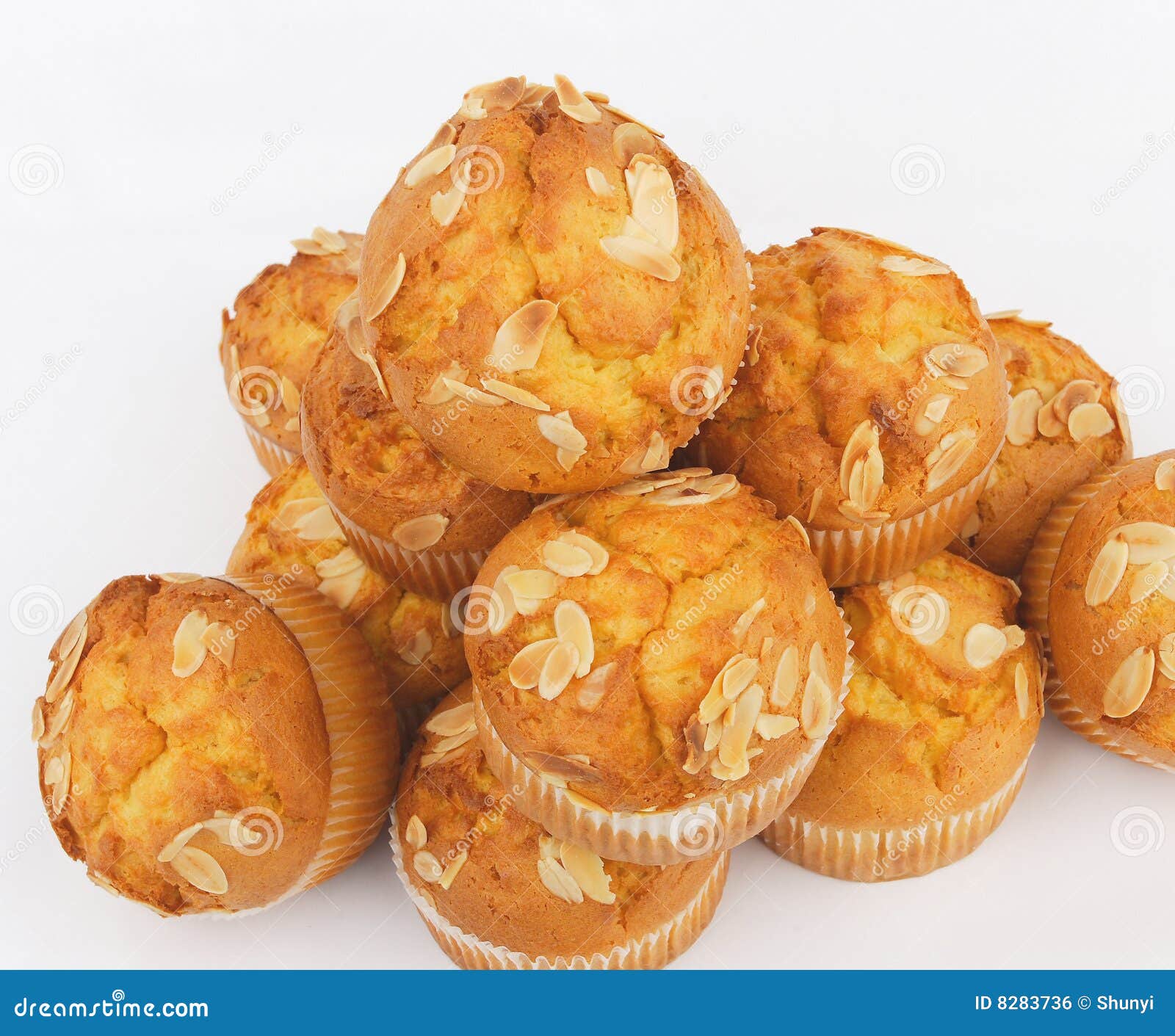 Muffin stock photo. Image of calories, delicious, cookie - 8283736