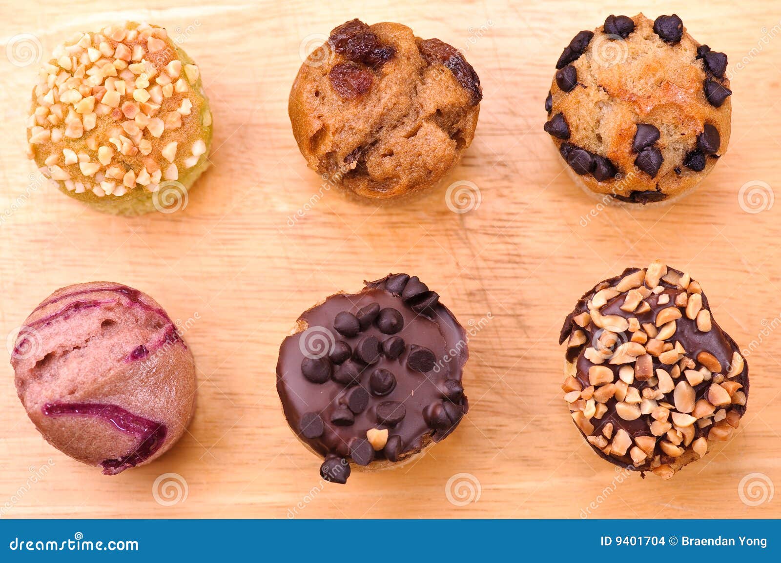 Muffin Crazy Set 3 stock photo. Image of dessert, muffin - 9401704