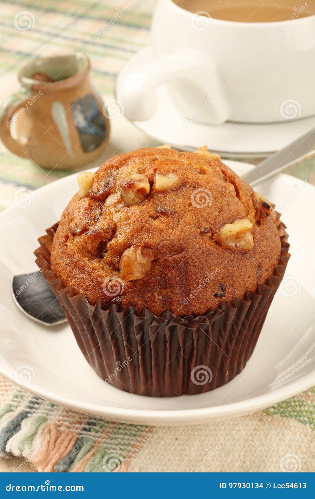 Muffin stock photo. Image of pastry, dessert, homemade - 97930134