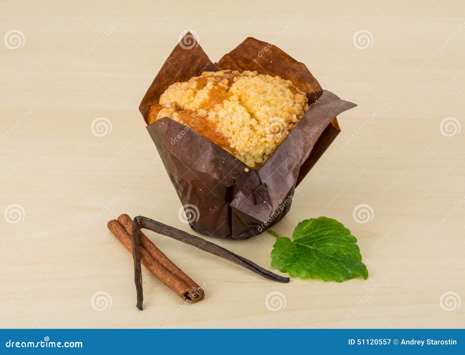 Muffin stock image. Image of morning, cupcake, dessert - 51120557