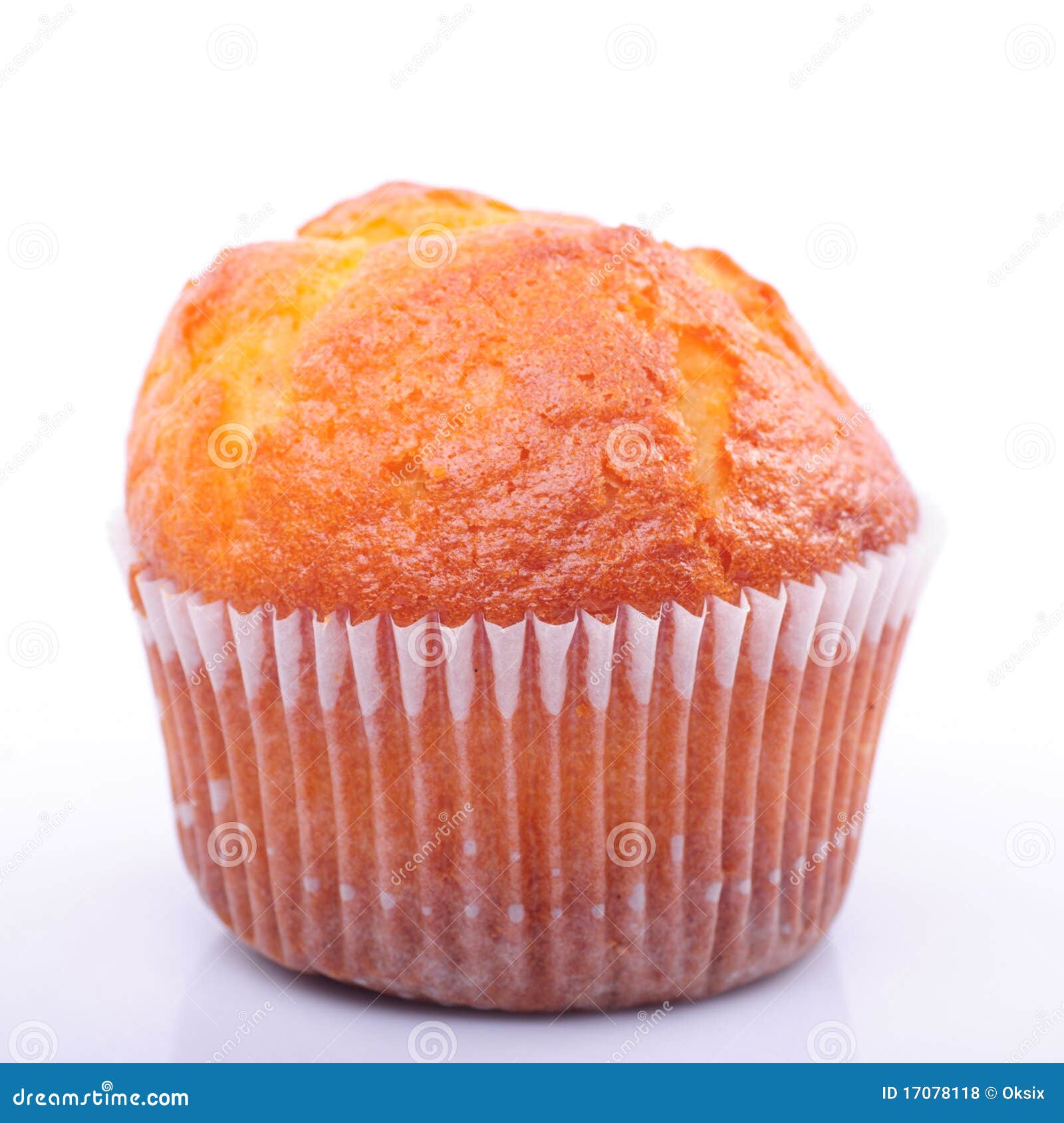 Muffin isolated stock photo. Image of temptation, dough - 17078118