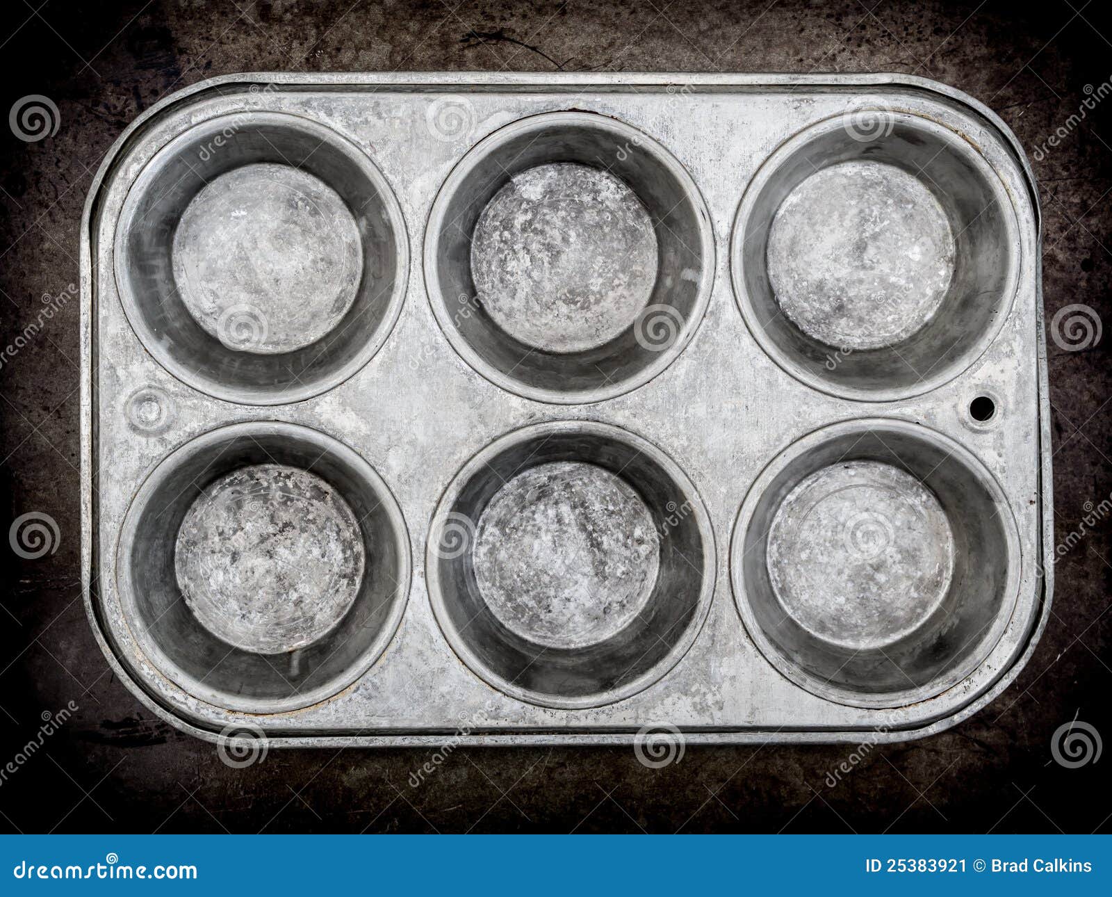 Muffin pan background stock image. Image of cuisine, used - 25383921