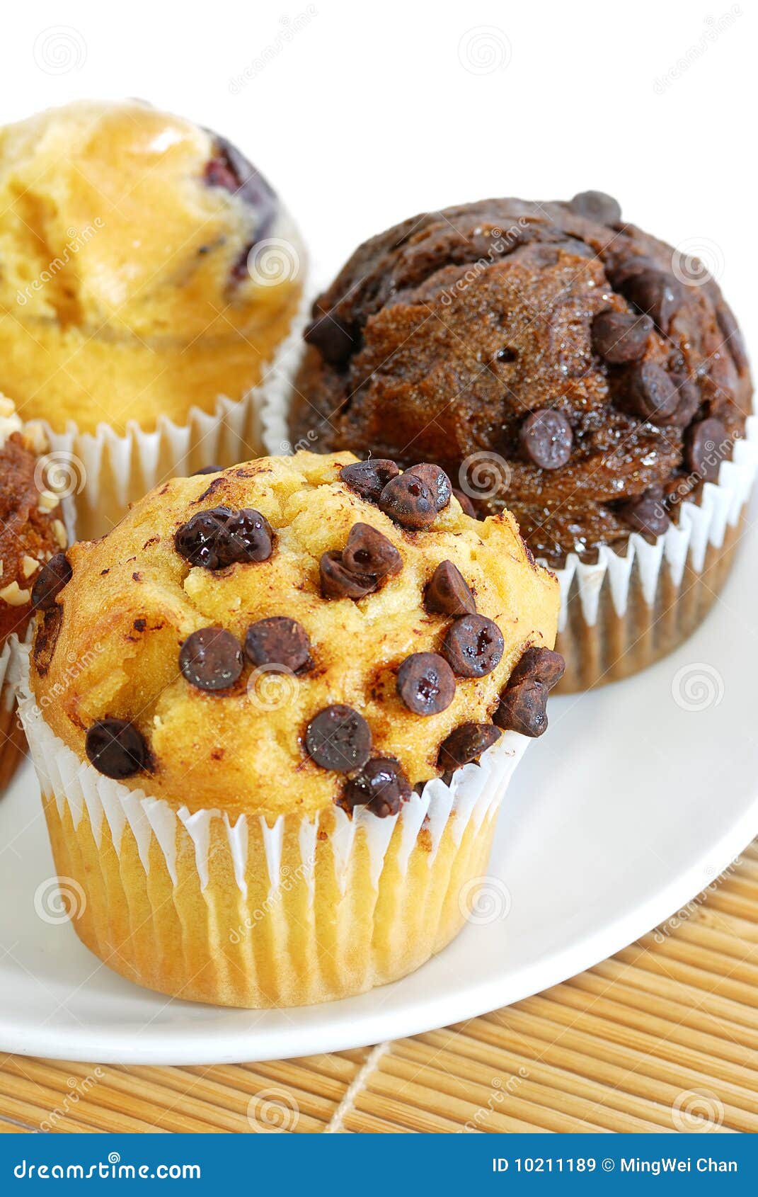 Muffin-Serie 02 stockbild. Bild von frühstück, bäckerei - 10211189