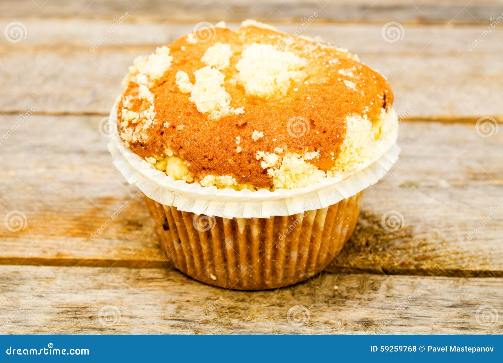 Muffin on a table stock photo. Image of baked, cafe, beverage - 59259768