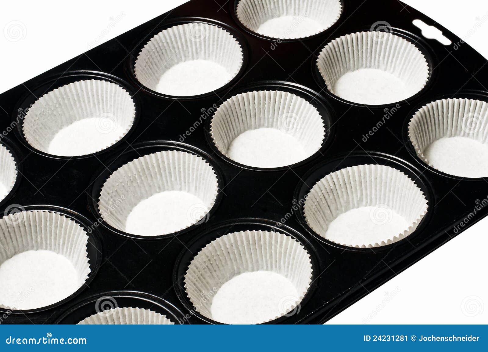 Muffin tray stock image. Image of household, tray, work - 24231281