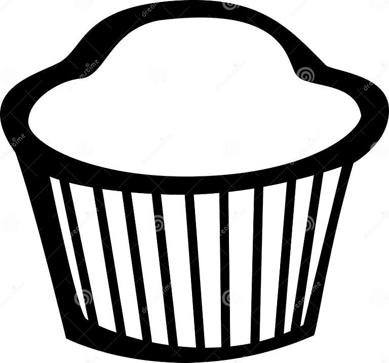 Muffin vector illustration stock vector. Illustration of food - 5079442