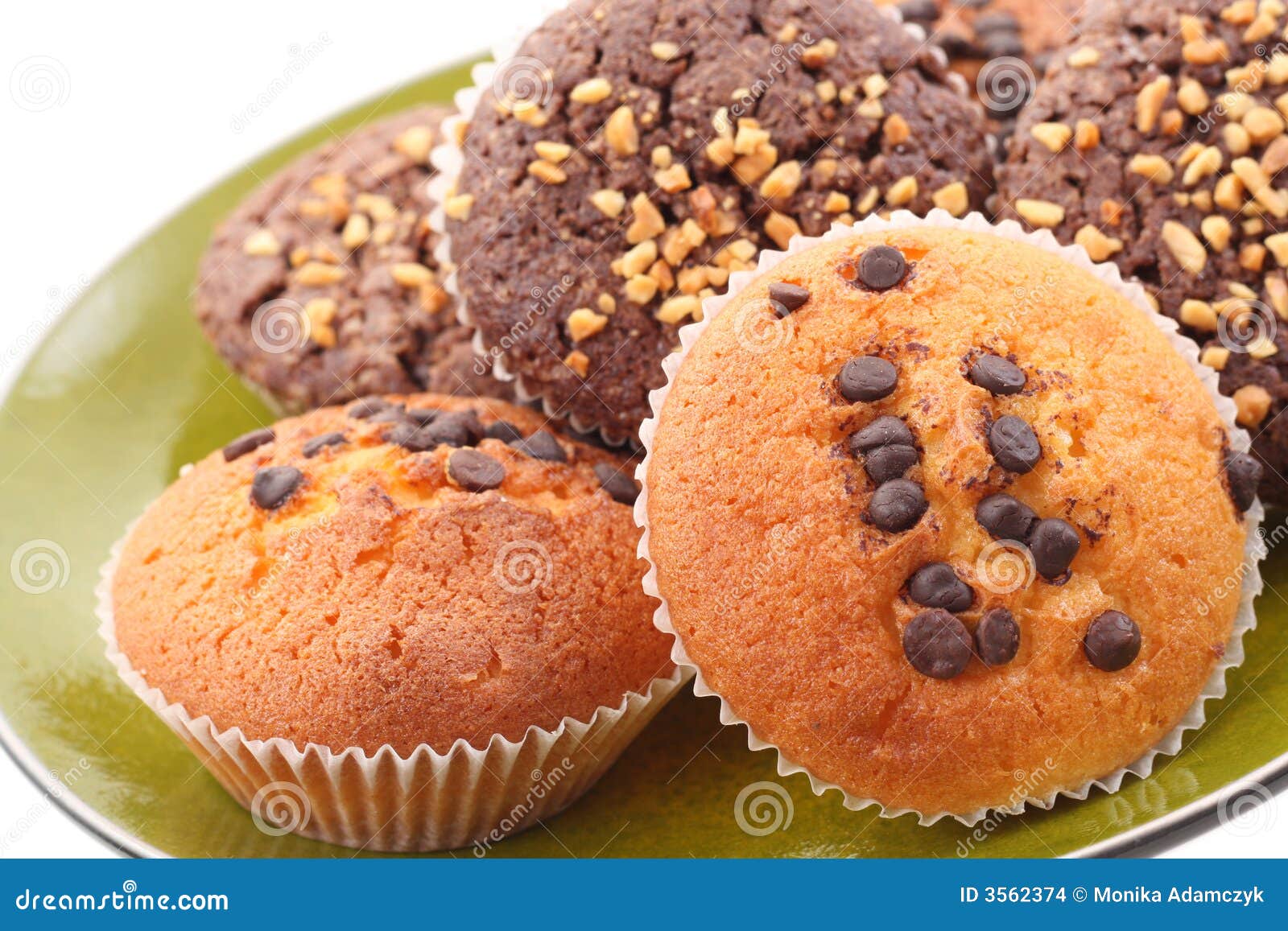 Muffins stock photo. Image of baked, isolated, nutrition - 3562374