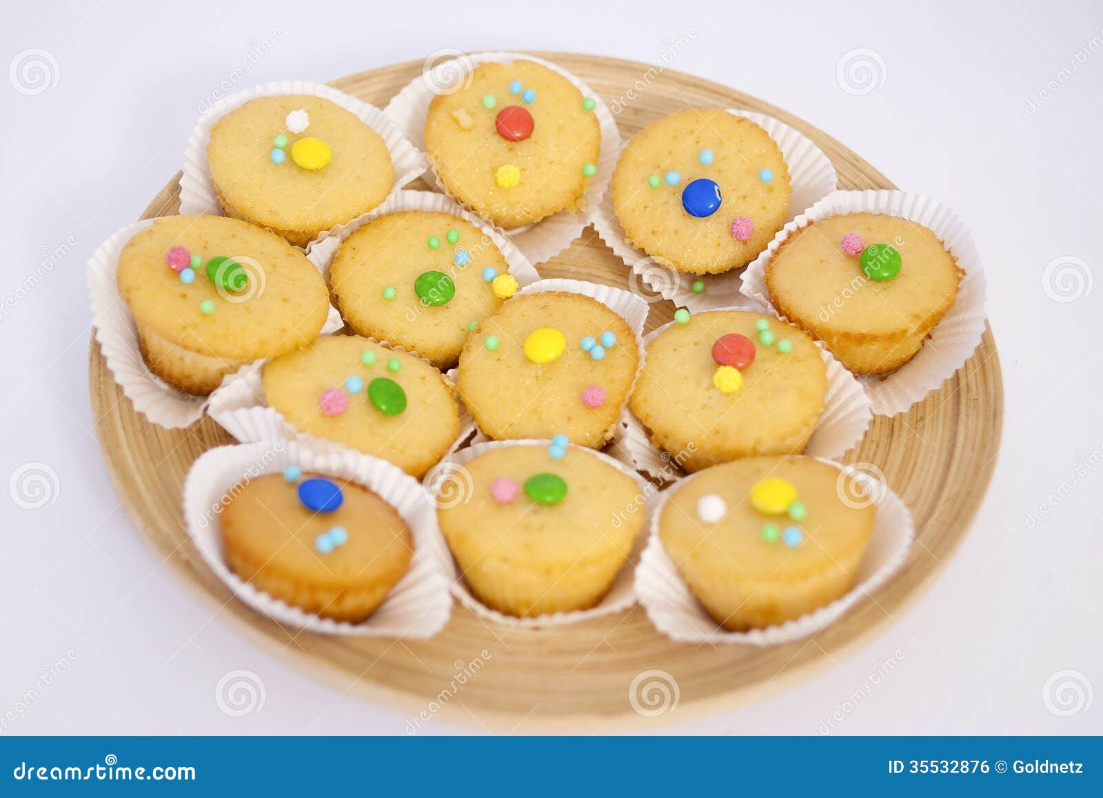 Muffins stock photo. Image of blue, delicious, gourmet - 35532876