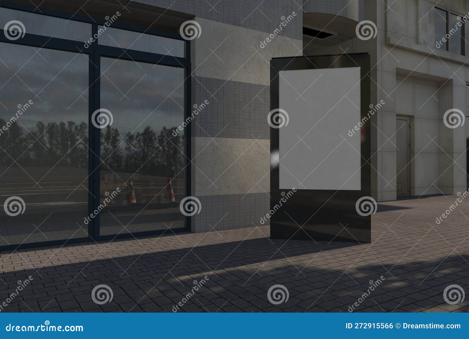 Totem and Kiosk Digital Signage Display Sign Mockup Stock Photo - Image ...