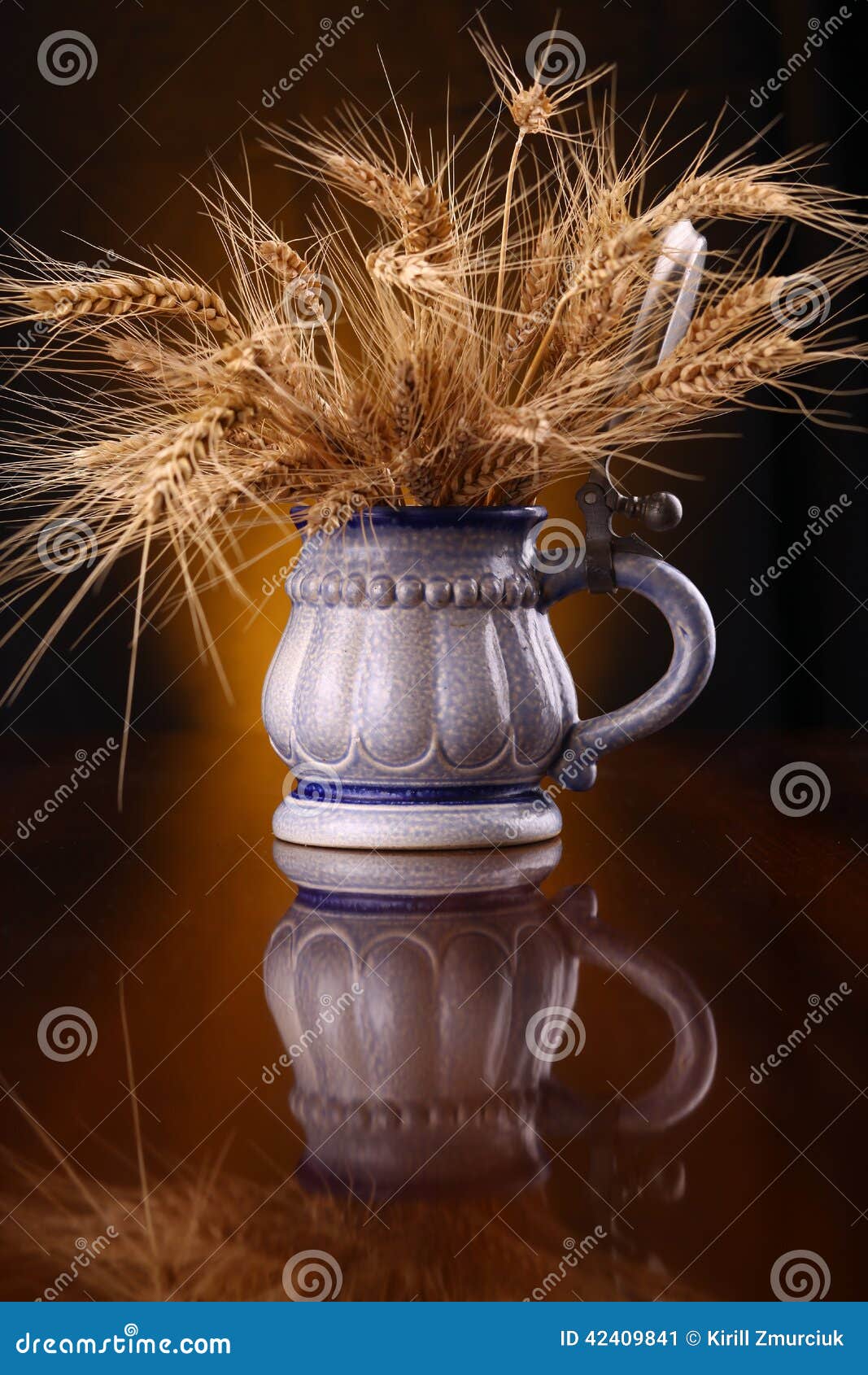 Mug of barley stock image. Image of brewing, drapery - 42409841