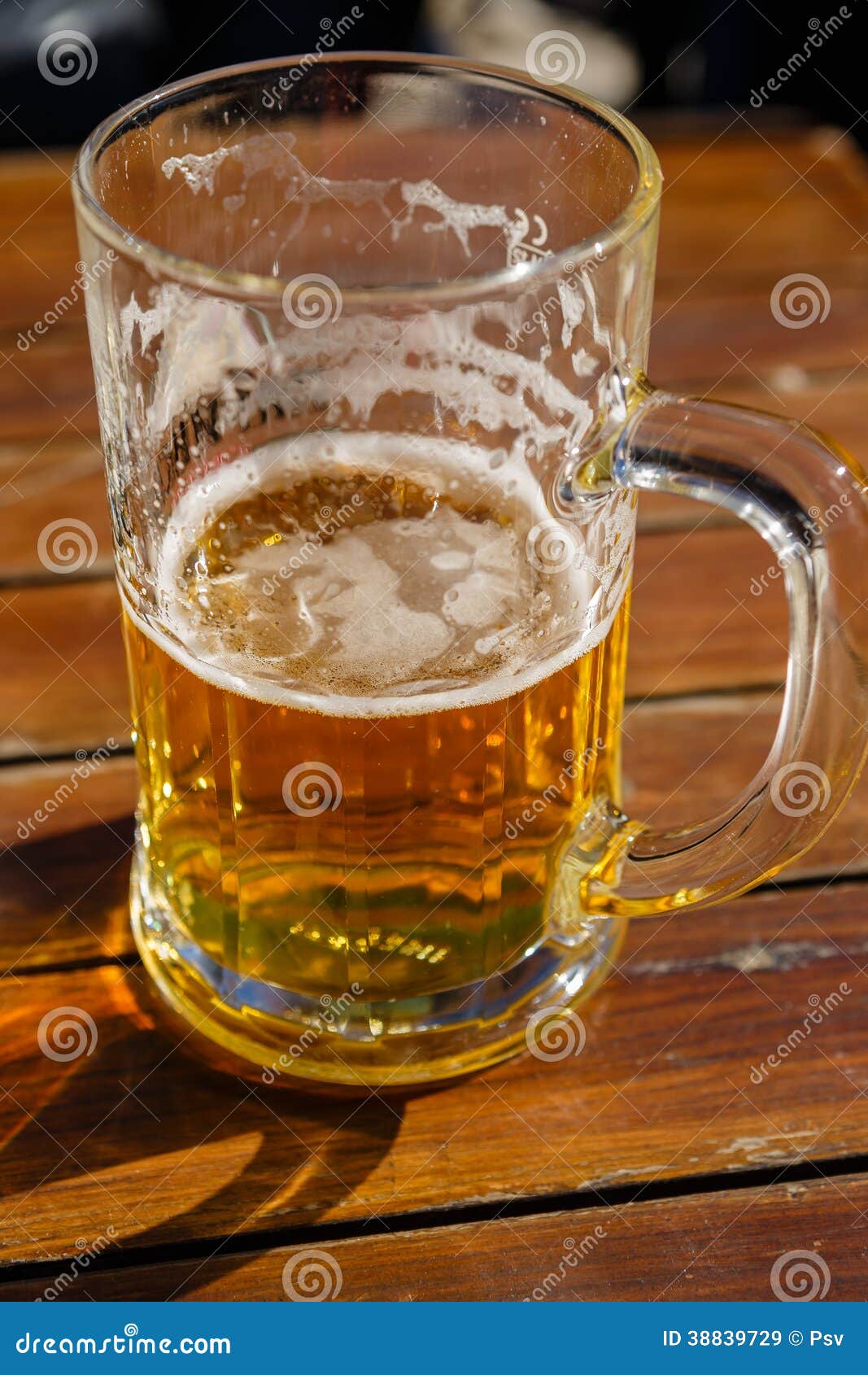 Mug with beer stock image. Image of yellow, alcohol, drinks - 38839729