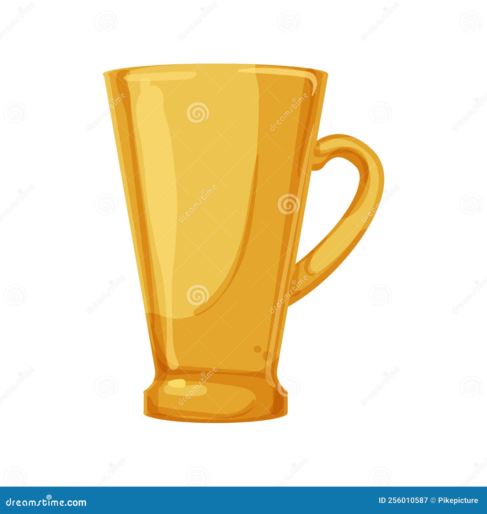 Mug Cup Ceramic Cartoon Vector Illustration Stock Illustration ...